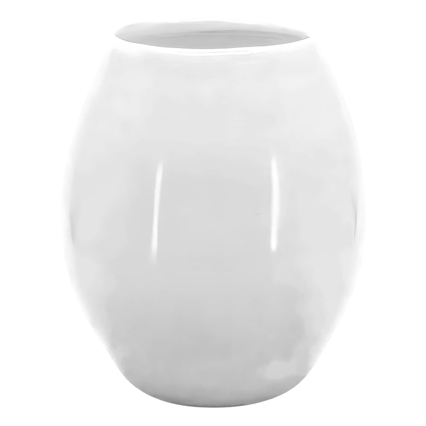 TEARDROP VASE WHITE GLOSS – Batch