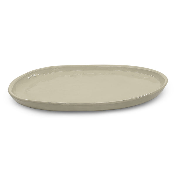 SMALL OVAL PLATTER TAHINI – Batch