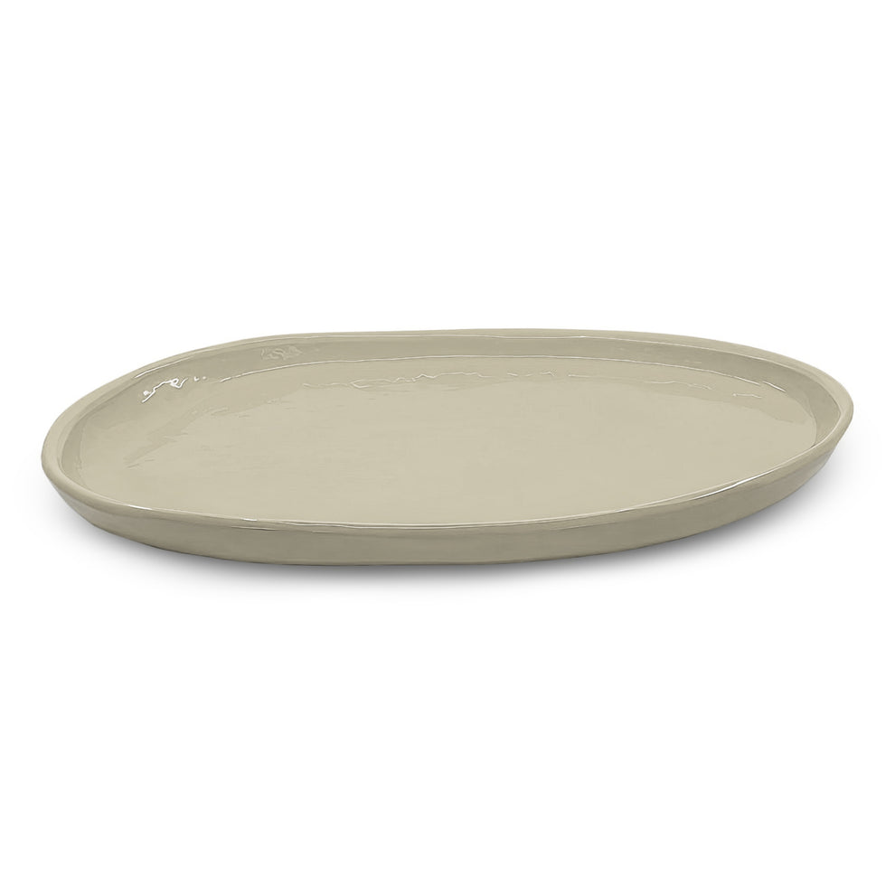 SMALL OVAL PLATTER TAHINI – Batch