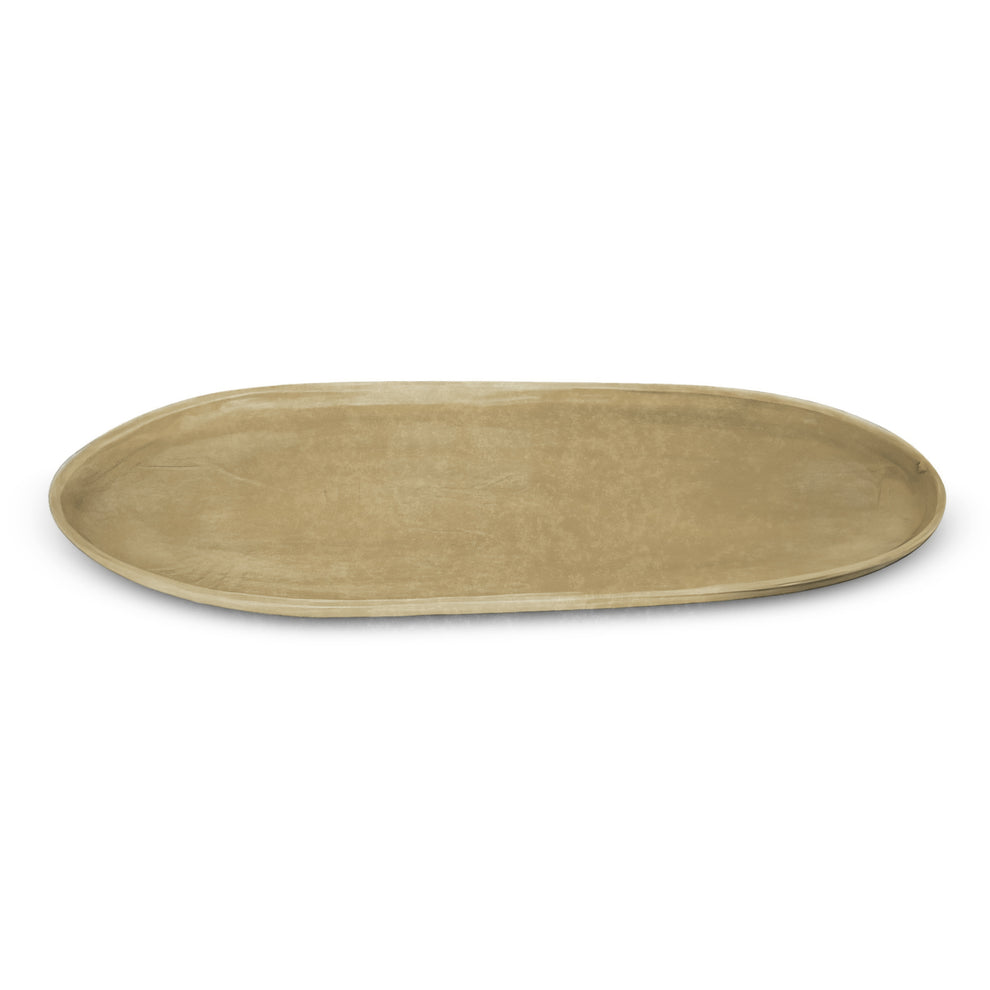 OVAL PLATTER LARGE TEA TREE – Batch