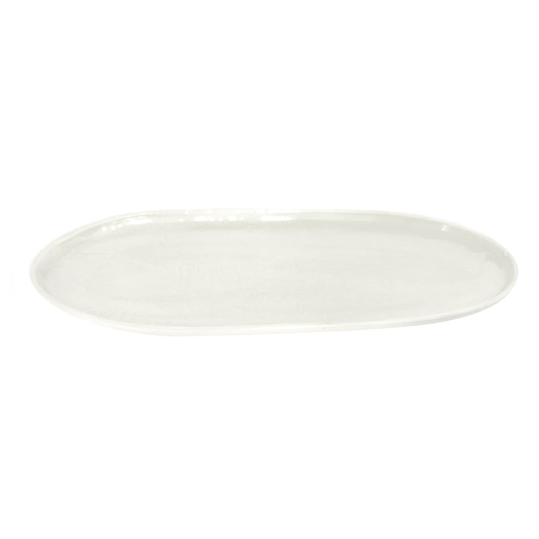 OVAL PLATTER LARGE WHITE GLOSS – Batch